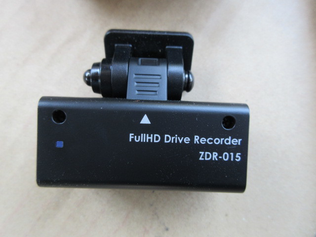 COMTEC 前後ドライブレコーダー ZDR-015 美品 取説 SDカード付き1000円売り切り｜ドライブレコーダー