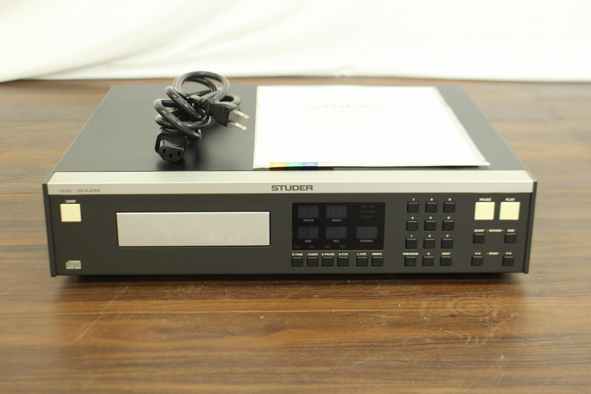 行董 STUDER プロ用CDプレーヤー REVOX C221 ルボックス ZJZ01BOG51(一般)｜売買されたオークション情報 ...