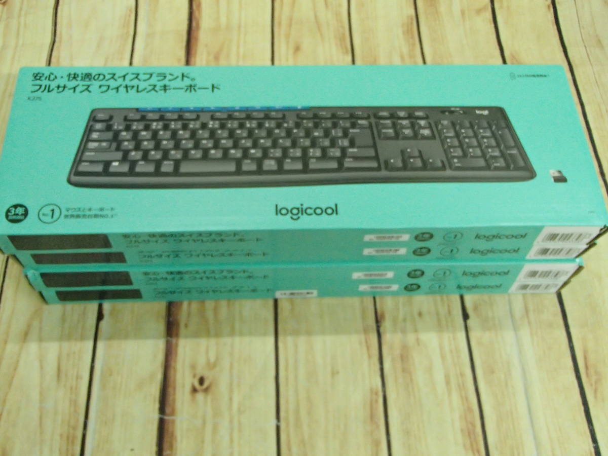 ロジクール ワイヤレスキーボードK275 WIRELESS KEYBOARD K275 4個セット(ワイヤレスキーボード)｜売買された ...