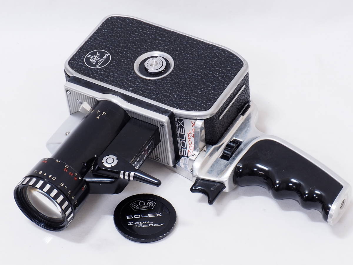 BOLEX Zoom Reflex P1 SOM BERTHIOT PAN-CINOR 8-40mm 1.9 Regular 8 Film ...