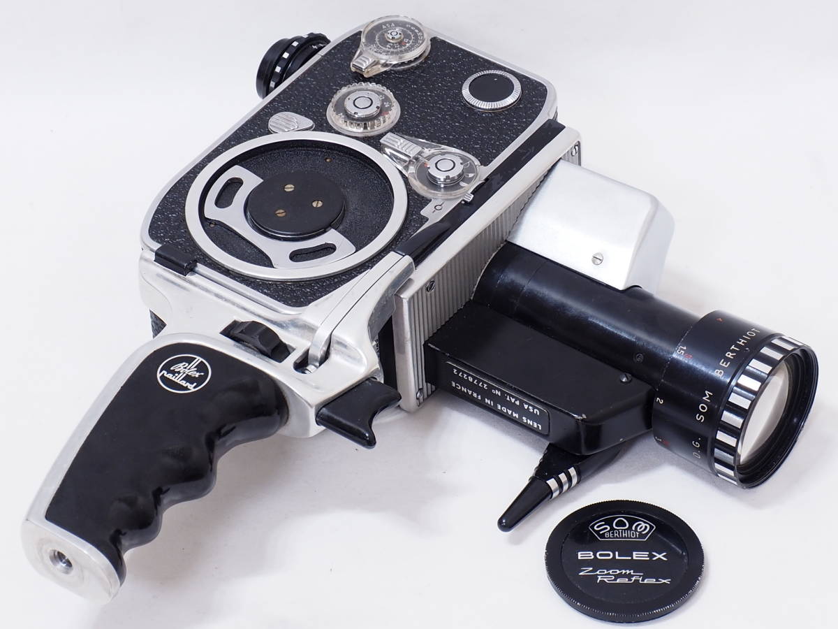 BOLEX Zoom Reflex P1 SOM BERTHIOT PAN-CINOR 8-40mm 1.9 Regular 8 Film ...