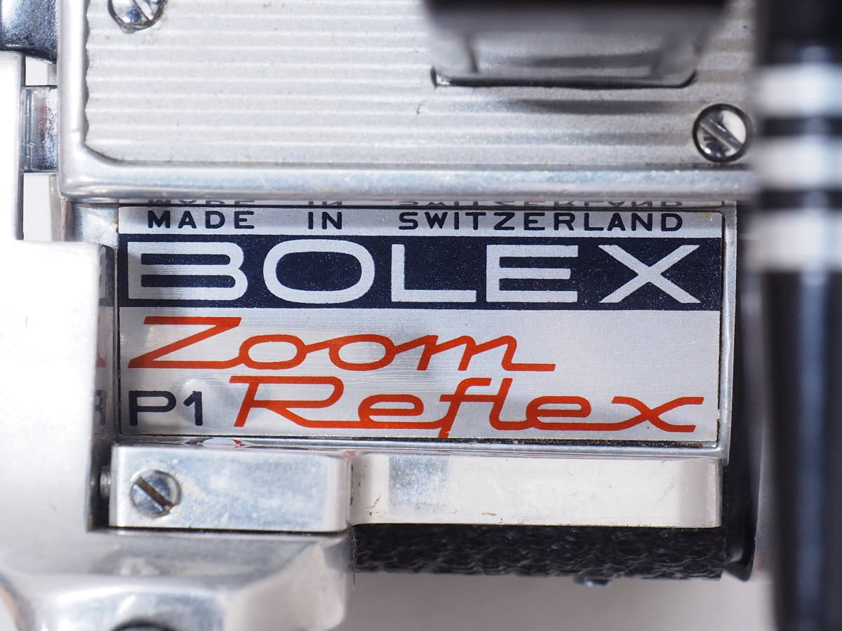 BOLEX Zoom Reflex P1 SOM BERTHIOT PAN-CINOR 8-40mm 1.9 Regular 8 Film ...