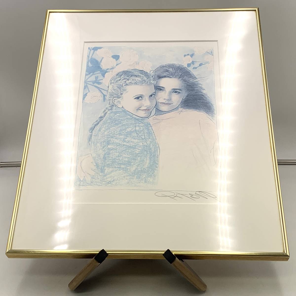 現状品 ペーター佐藤 版画 本人直筆サイン有り マイベストフレンズ 額入 額装 E15-1638(その他)｜売買されたオークション情報、yahooの商品情報をアーカイブ公開 - オークファン ...