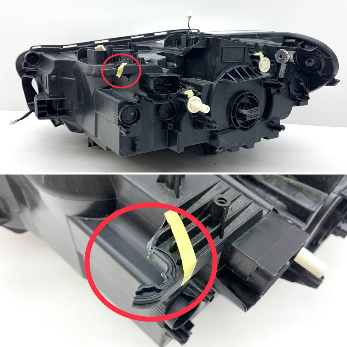 X1 F48 前期 / LED BMW 純正 右 ヘッドライト 63.11-7472222-02 63117436464 ランプ 3593 ...