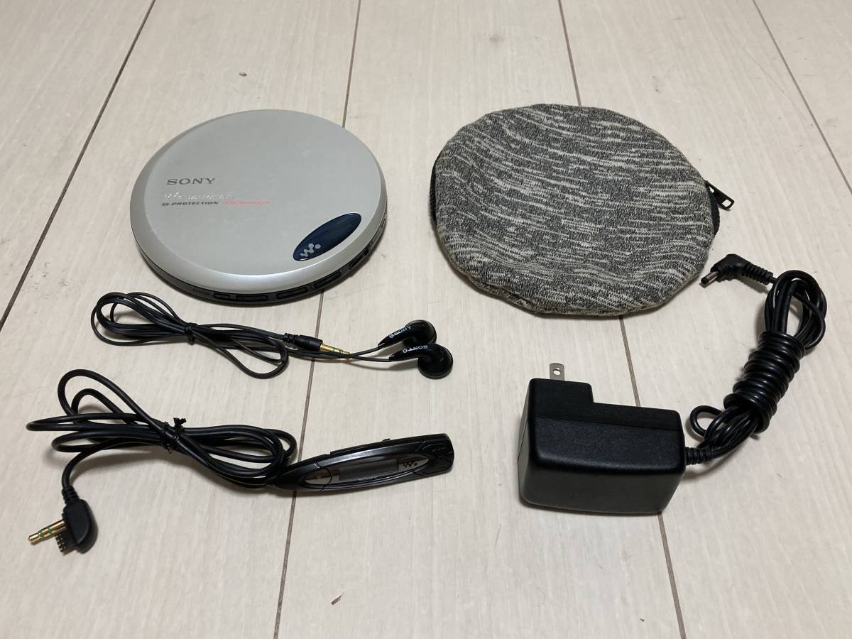 SONY ソニー ポータブルCDプレーヤー ウォークマン WALKMAN D-EJ775 リモコン/イヤフォン/ACアダプター付(CD ...