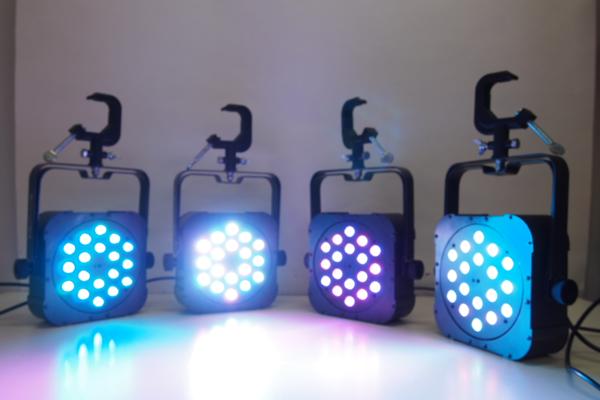 ADJ 舞台照明器具 FLAT PAR TRI 18 4セット 116A8-34(スポットライト)｜売買されたオークション情報、yahooの ...