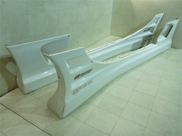 マツダ RX-7 RX7 FD3S FD C-WEST サイドステップ 左右 エアロ 白(サイド)｜売買されたオークション情報、yahooの ...