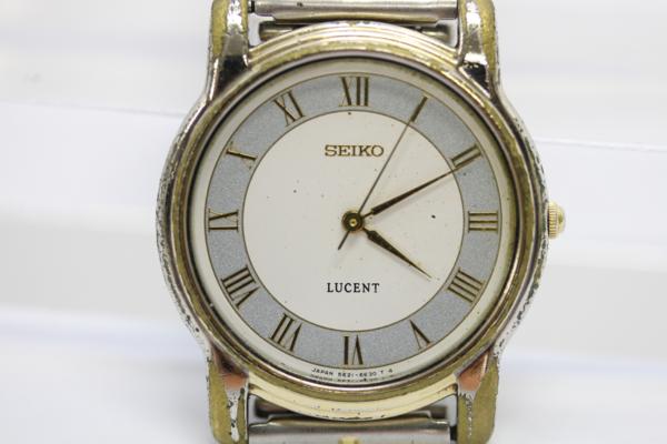 セイコー SEIKO LUCENT メンズ腕時計 電池交換済み W1005A(セイコー)｜売買されたオークション情報、yahooの商品情報をアーカイブ公開 - オークファン（aucfan.com）