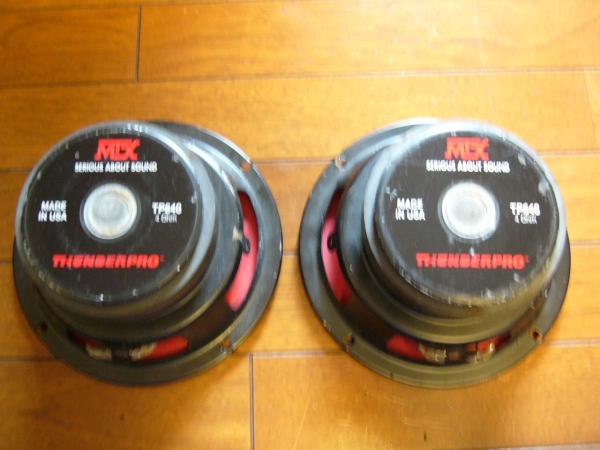MTX THUNDER PRO TP640 MADE IN USA ミッド(スピーカー)｜売買されたオークション情報、yahooの商品情報を ...
