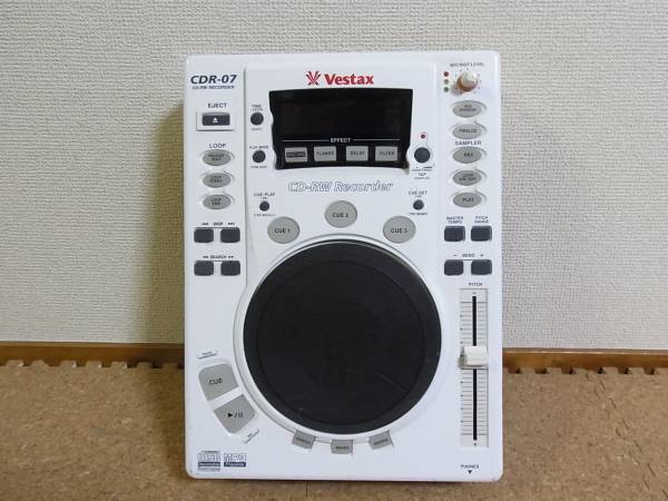 1円 Vestax/ベスタクス CDR-07 CDJ DJ(CDJ)｜売買されたオークション情報、yahooの商品情報をアーカイブ公開 - オークファン（aucfan.com）