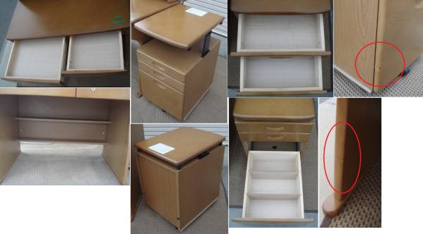 激安 オカムラ カントリー風 学習机 本立て ワゴン 3点セット(学習机)｜売買されたオークション情報、yahooの商品情報をアーカイブ公開 ...