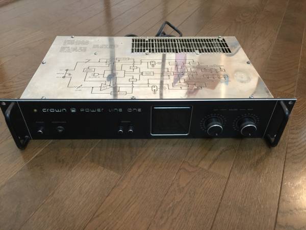CROWN パワーアンプ PL1 Power Line One(クラウン)｜売買されたオークション情報、yahooの商品情報をアーカイブ公開 ...