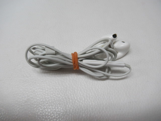 6.iPhone Apple EarPods with Lightning Connector アップル イヤホン イヤフォン Model ...