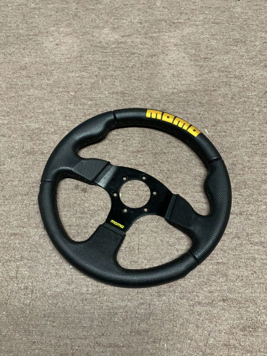 倉庫整理 品 黒レザー MOMO モモハン ハンドル ステアリング モモ 32パイ 品 /検索 TRD OMP ナルディー レース(ステアリング、ハンドル本体)｜売買されたオークション情報 ...