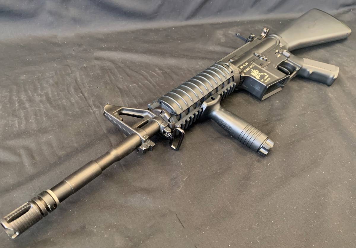 s8191 み TOKYO MARUI KNIGHT‘S SR-16 M4 CARBINE STONER RIFLE SR-16 電動ガン ...