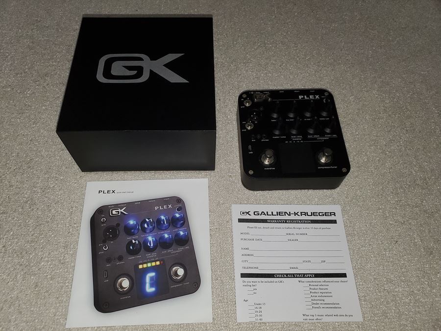 Gallien-Krueger PLEX プリアンプ GK ギャリエンクルーガー(ヘッドアンプ)｜売買されたオークション情報、yahooの商品 ...