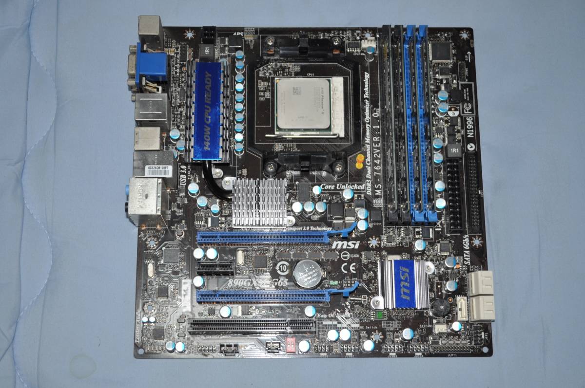 MSI 890GXM-G65 Phenom2 X6 1100T DDR3-1333-4G×4枚(MSI)｜売買されたオークション情報 ...
