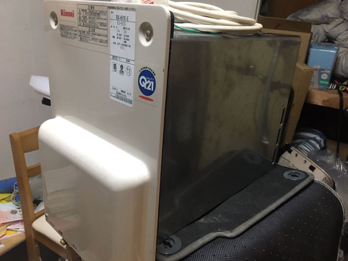 RUX-HV161-E 貫通型 給湯器 都市ガス 13A 展示品 リンナイ Rinnai(給湯設備)｜売買されたオークション情報、yahooの商品情報をアーカイブ公開 - オークファン ...