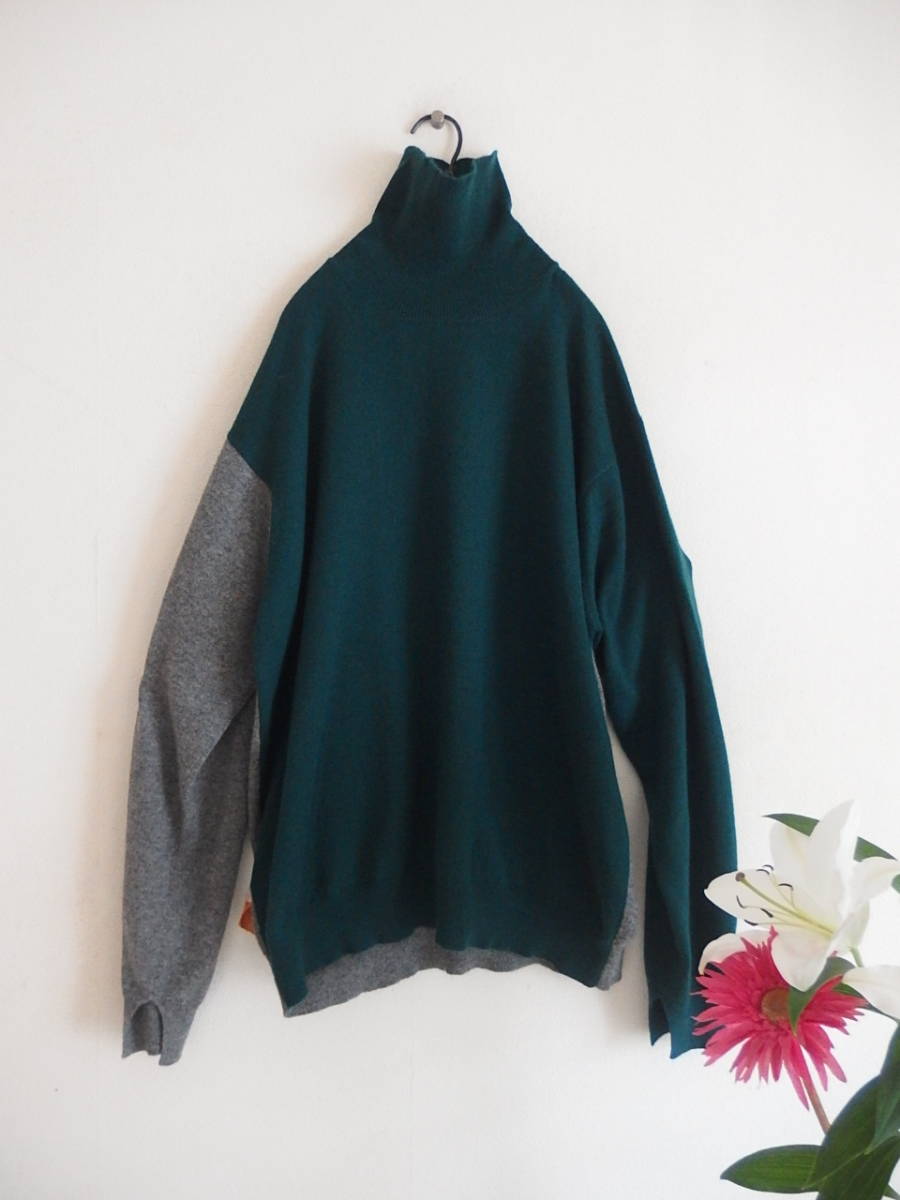 17aw MARNI マルニ カラーコントラストハイネックカシミヤニット トップス プルオーバー 46 セーター メンズ ユニセックス :(セーター)｜売買されたオークション情報、yahooの ...