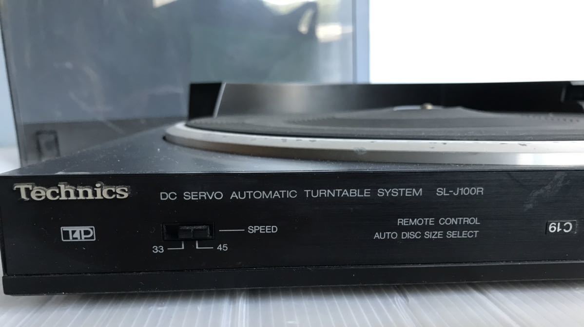 格安スタート Technics DCサーボフルオートプレイヤー SL-J100R ジャンク品 説明ご確認下さい ターンテーブル テクニクス(パナソニック、テクニクス)｜売買されたオークション ...