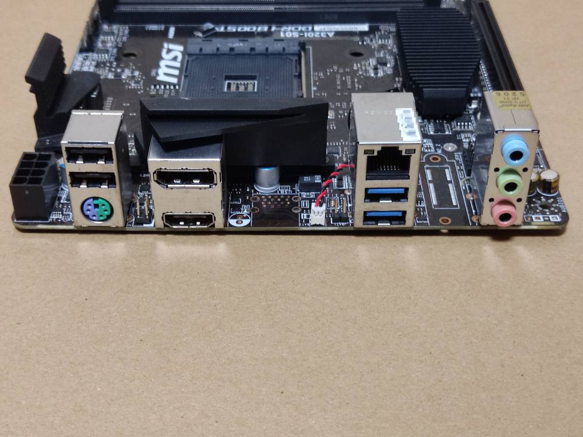 MSI A320I-S01 AM4 DDR4 Mini-ITX(MSI)｜売買されたオークション情報、yahooの商品情報をアーカイブ公開 ...
