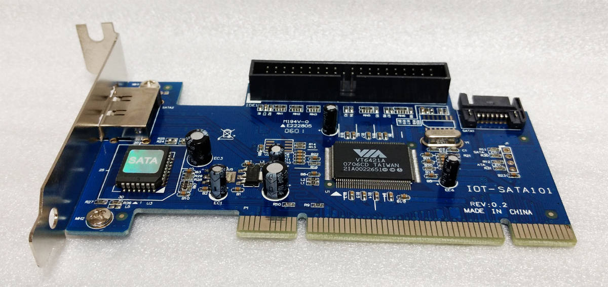 玄人志向 SAPARAID-PCI VIA VT6421搭載SATA+IDEインターフェースボード(その他)｜売買されたオークション情報 ...