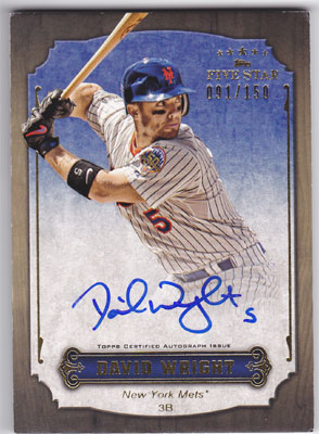2012 Five Star David Wright Auto /150(Topps)｜売買されたオークション情報、yahooの商品情報を ...