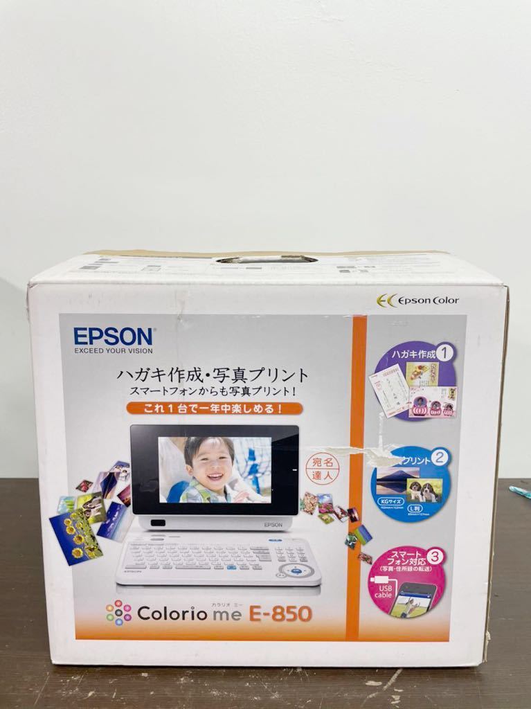 T180 1円 展示品 EPSON カラリオミー Colorio me E-850 コンパクトプリンター(エプソン)｜売買されたオークション情報、yahooの商品情報をアーカイブ公開 ...