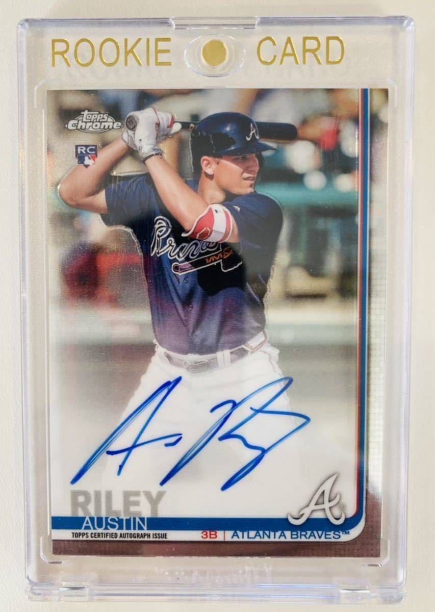 AUSTIN RILEY 2019 Topps Chrome RC Auto - Braves(Topps)｜売買されたオークション情報 ...