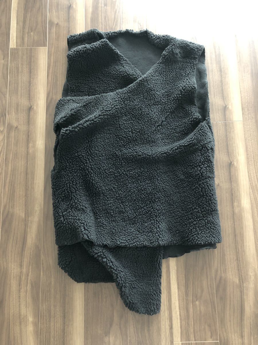 Engineered GarmentsエンジニアードガーメンツWrap Knit Vestラップニットベストpoly shearling ...