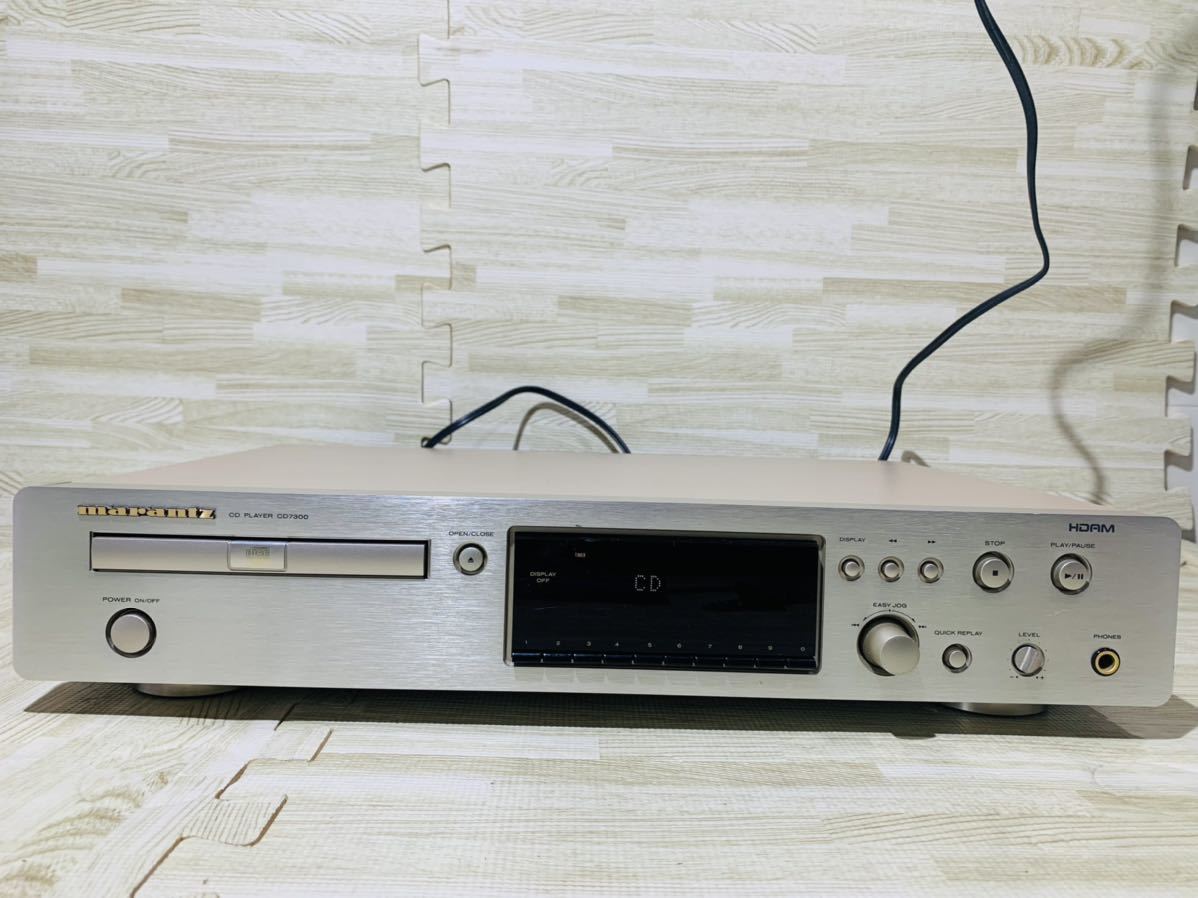 難あり marantz マランツ CDプレーヤー CD7300/F1N オーディオ機器(マランツ)｜売買されたオークション情報、yahooの商品情報をアーカイブ公開 - オークファン ...
