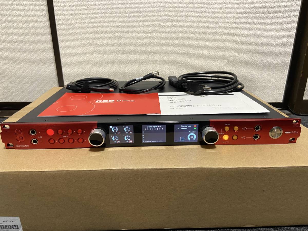 Focusrite Red 8 Pre オーディオインターフェイス Dante対応 DigiLink Thunderbolt(オーディオインターフェース)｜売買されたオークション情報 ...