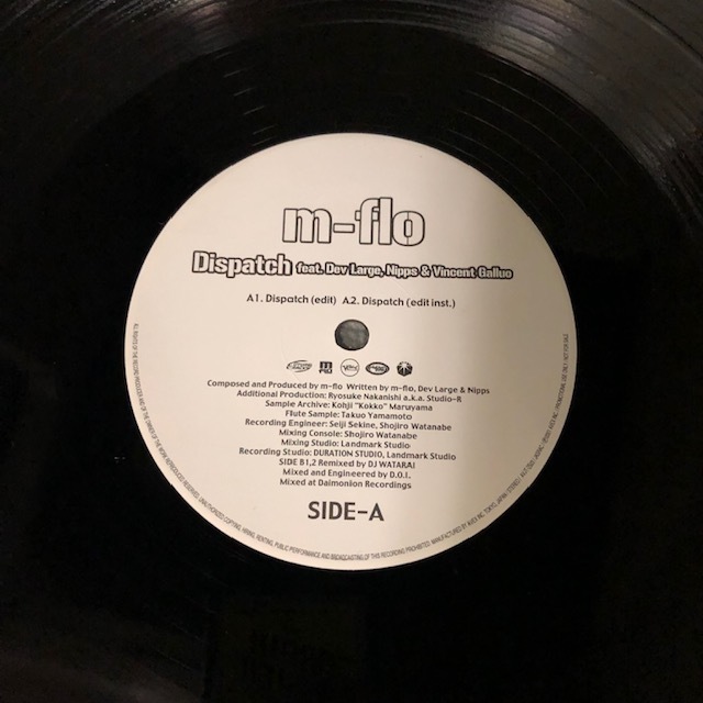 m-flo Featuring Dev Large Nipps & Vincent Galluo Dispatch 2枚組(ラップ、ヒップホップ)｜売買されたオークション情報、yahooの商品 ...