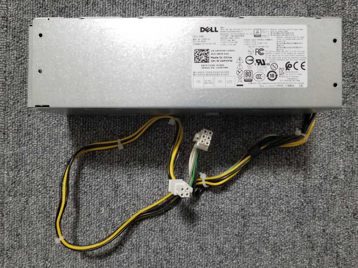 デル DELL Vostro 3471 電源ユニット L200EBS-00 4FHYW 200W 正常(150W～)｜売買されたオークション ...