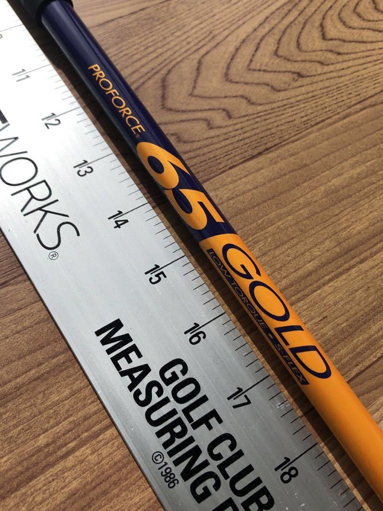 マミヤUST PROFORCE 65 GOLD プロフォース ゴールド FLEX S PING G400 スリーブ付き(ピン)｜売買された ...