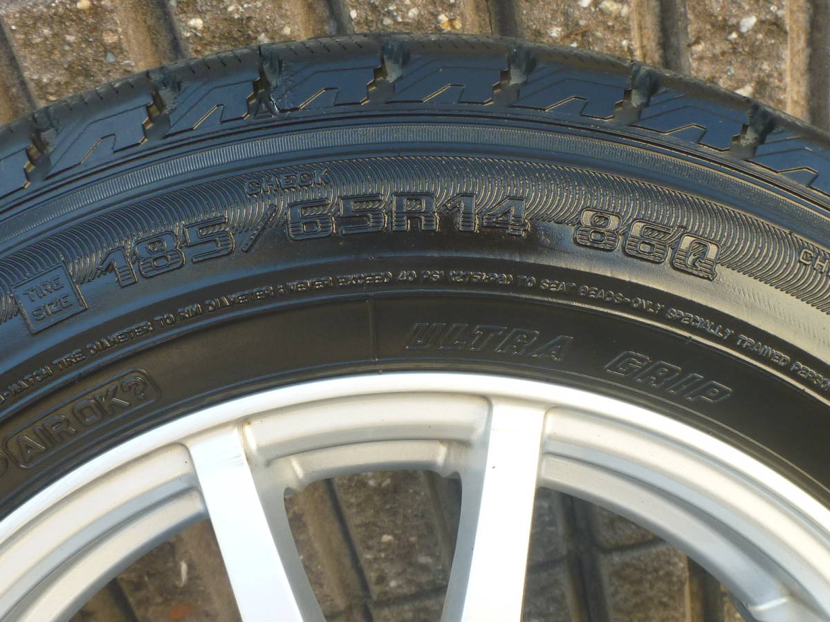 グッドイヤーICE NAVI ZEA 185/65R14 4本 14X5 1/2 J PCD 100 +45(スタッドレスタイヤ)｜売買されたオークション情報、yahooの商品情報をアーカイブ ...
