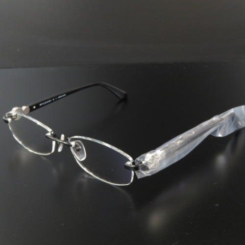 74046BVLGARI ブルガリ 品 眼鏡フレーム サンプルレンズ入り 2138T メガネ チタン ブラック レディース(ブルガリ)｜売買さ ...