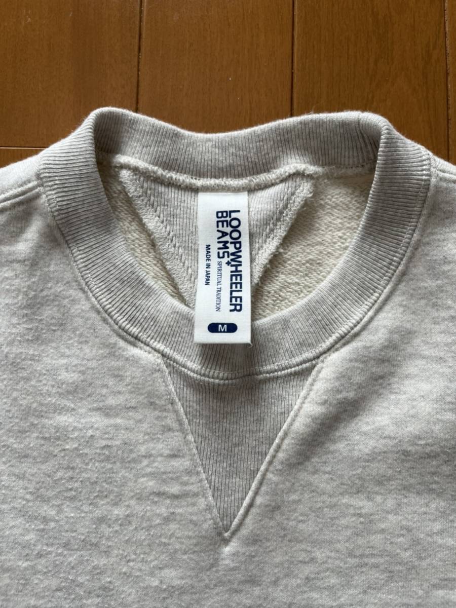LOOPWHEELER × BEAMS PLUS / 別注 アスレチック クルーネック スウェット ナチュラル色(トレーナー)｜売買されたオークション情報、yahooの商品情報をアーカイブ公開 ...