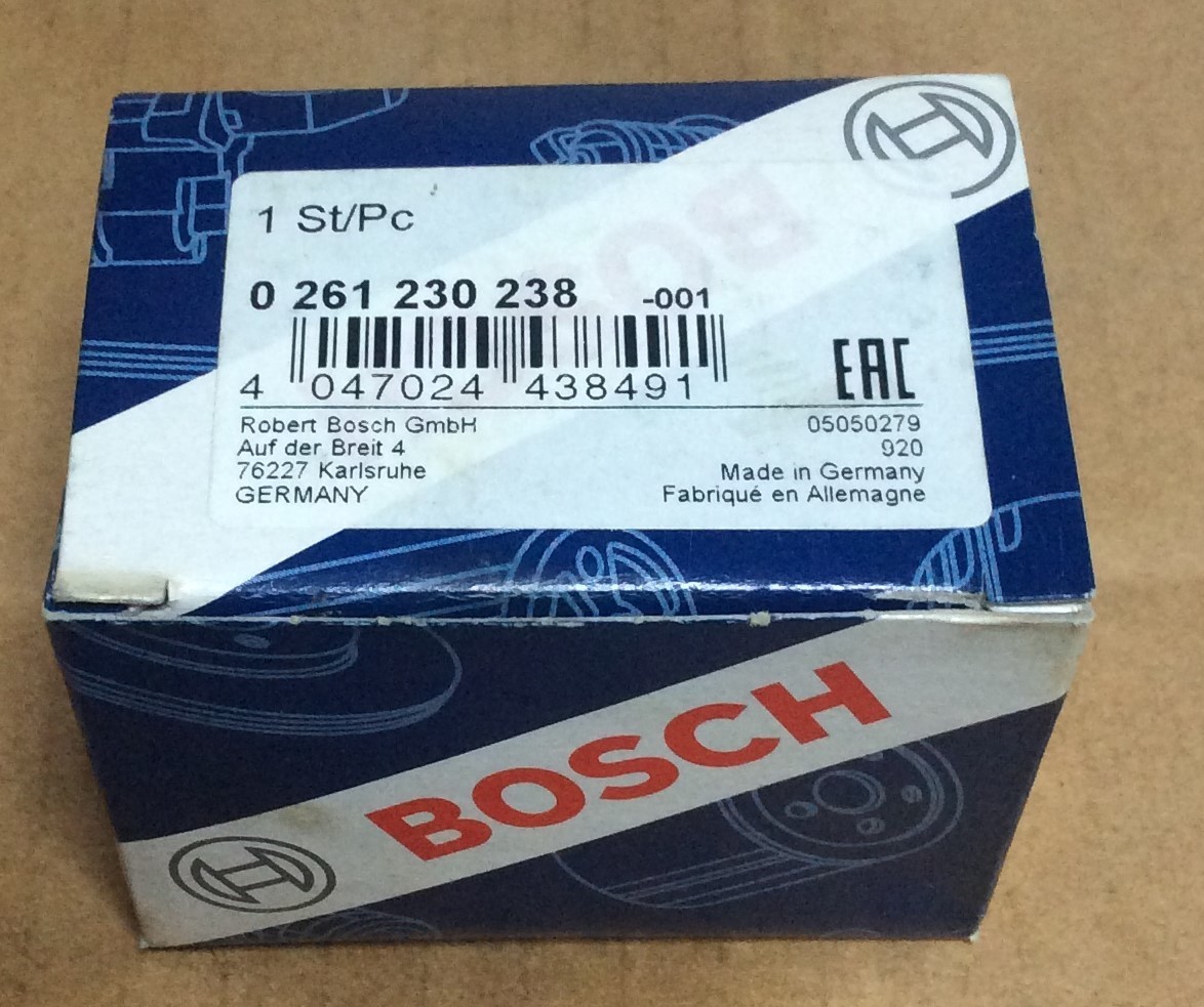 BOSCH 正規純正品 フューエル プレッシャー センサー 0261230238 ボルボ VOLVO V50 S60 S80 V70 XC70 ...
