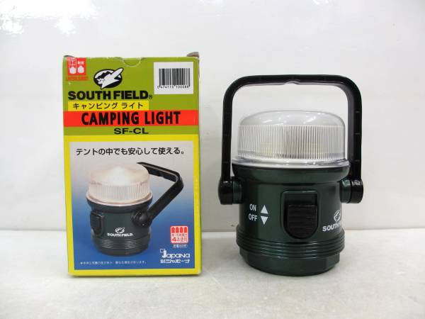 M SOUTH FIELD キャンピングライト SF-CL 箱入り(電池式、バッテリーランタン)｜売買されたオークション情報、yahooの商品 ...