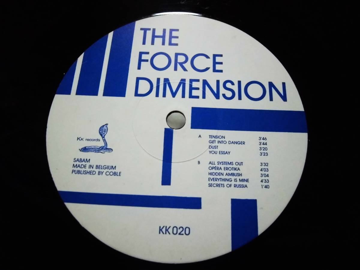 試聴 EBM Post Punk New Wave Disco The Force Dimension - The Force ...