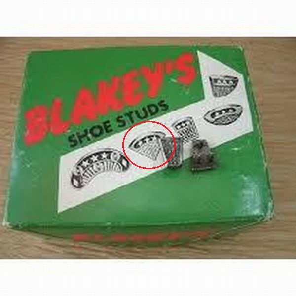 靴底プレート BLAKEY'S SHOE STUDS ヒール 摩耗防止 メタルプレート 2足分(27.0cm)｜売買されたオークション情報 ...