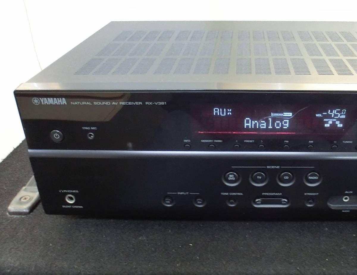TS211210. ヤマハ RX-V381 AVレシーバー リモコン付き(YAMAHA)｜売買されたオークション情報、yahooの商品情報を ...
