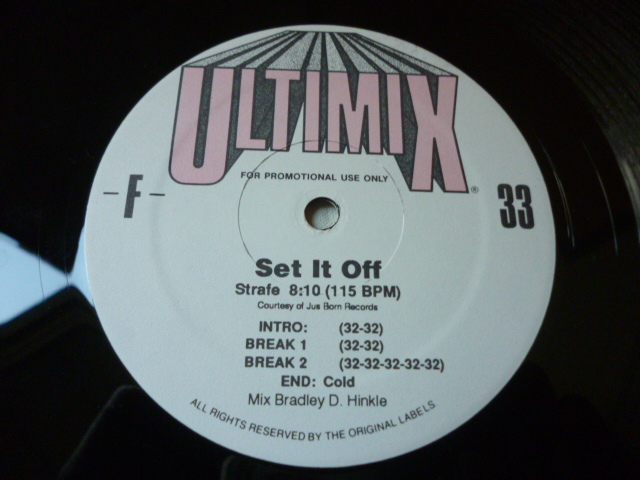 Ultimix 33 名曲満載 3枚フルセット Janet Jackson / Madonna / Strafe / Milli ...