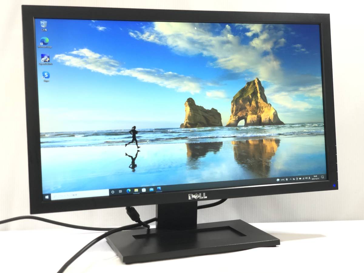 DELL E2211Hb E2211H 21.5インチ ワイド 液晶 ディスプレイ モニター 1920×1080 DVI D-SUB W02 ...