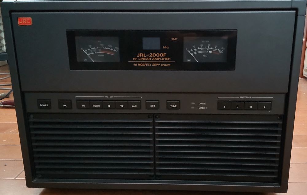日本無線 HFリニアアンプ JRL-2000F 1KW(固定)｜売買されたオークション情報、yahooの商品情報をアーカイブ公開 - オークファン（aucfan.com）