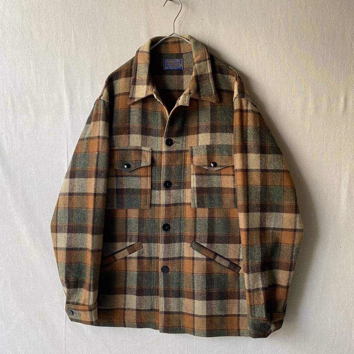 70s PENDLETON ジャケット / M ウール カバーオール ワーク ハンティング シャツ ビンテージ USA 60s 80s O1-11027-5856(Mサイズ)｜売買された ...