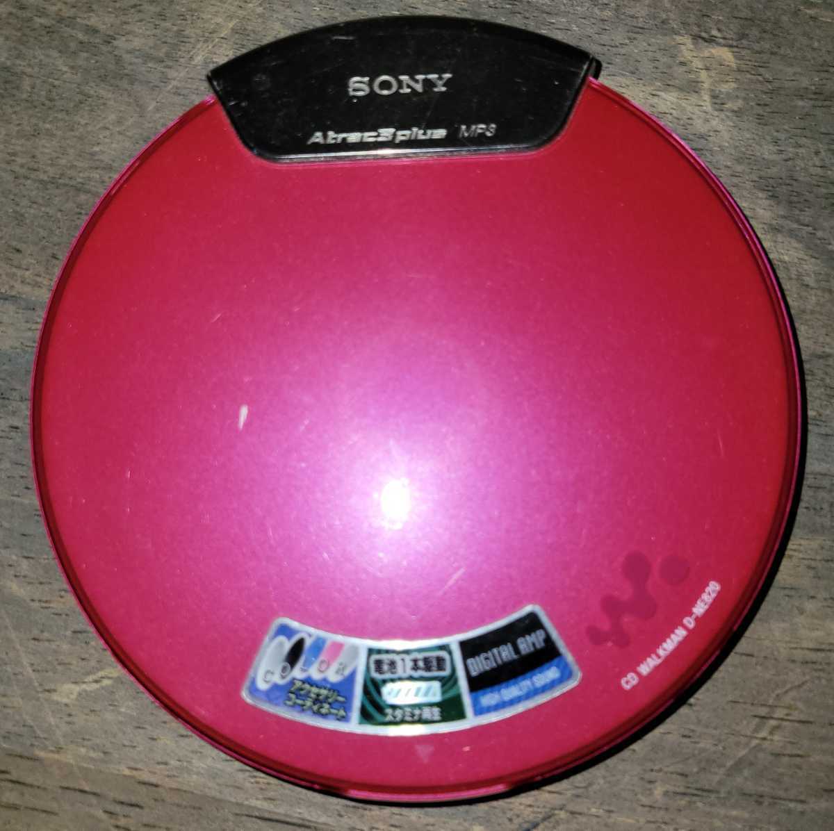 SONY ソニー CD WALKMAN CDウォークマン D-NE820 み 充電式ニッケル水素電池 NH-14WM A 付属 品(CD ...