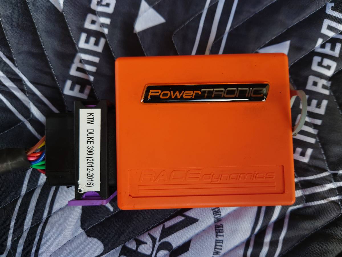 KTM 390 DUKE RACEdynamics PowerTRONIC パワートロニック サブコンコンピュータ サブコン MAP切り替え ...