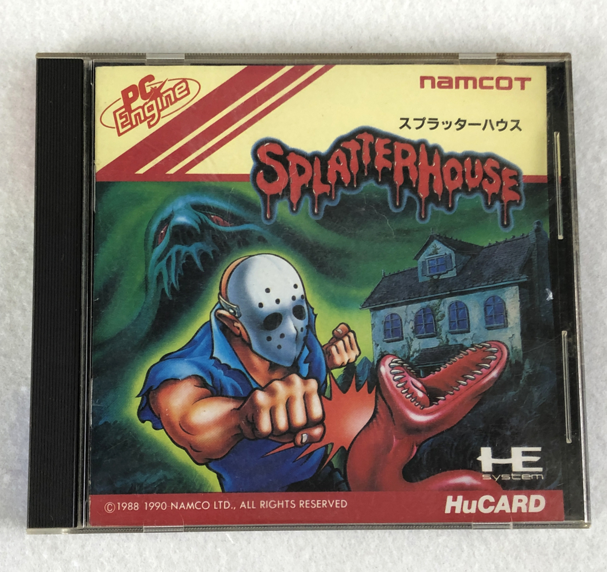 品 PCエンジン用ソフト SPLATTER HOUSE スプラッターハウス namco ナムコ(アクション)｜売買されたオークション情報、yahooの商品情報をアーカイブ公開 - オークファン ...